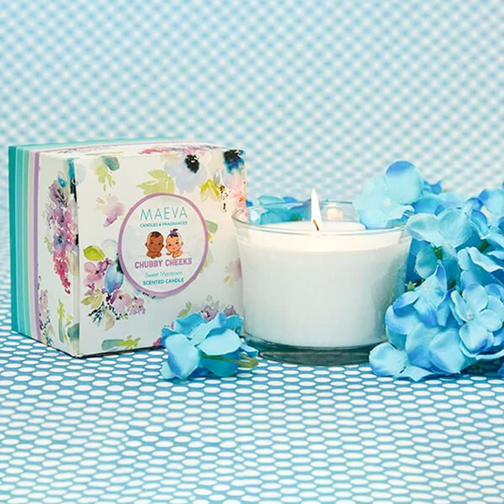 Explore Beautiful Flared Glass Candles | Small Candle | The Maeva Store