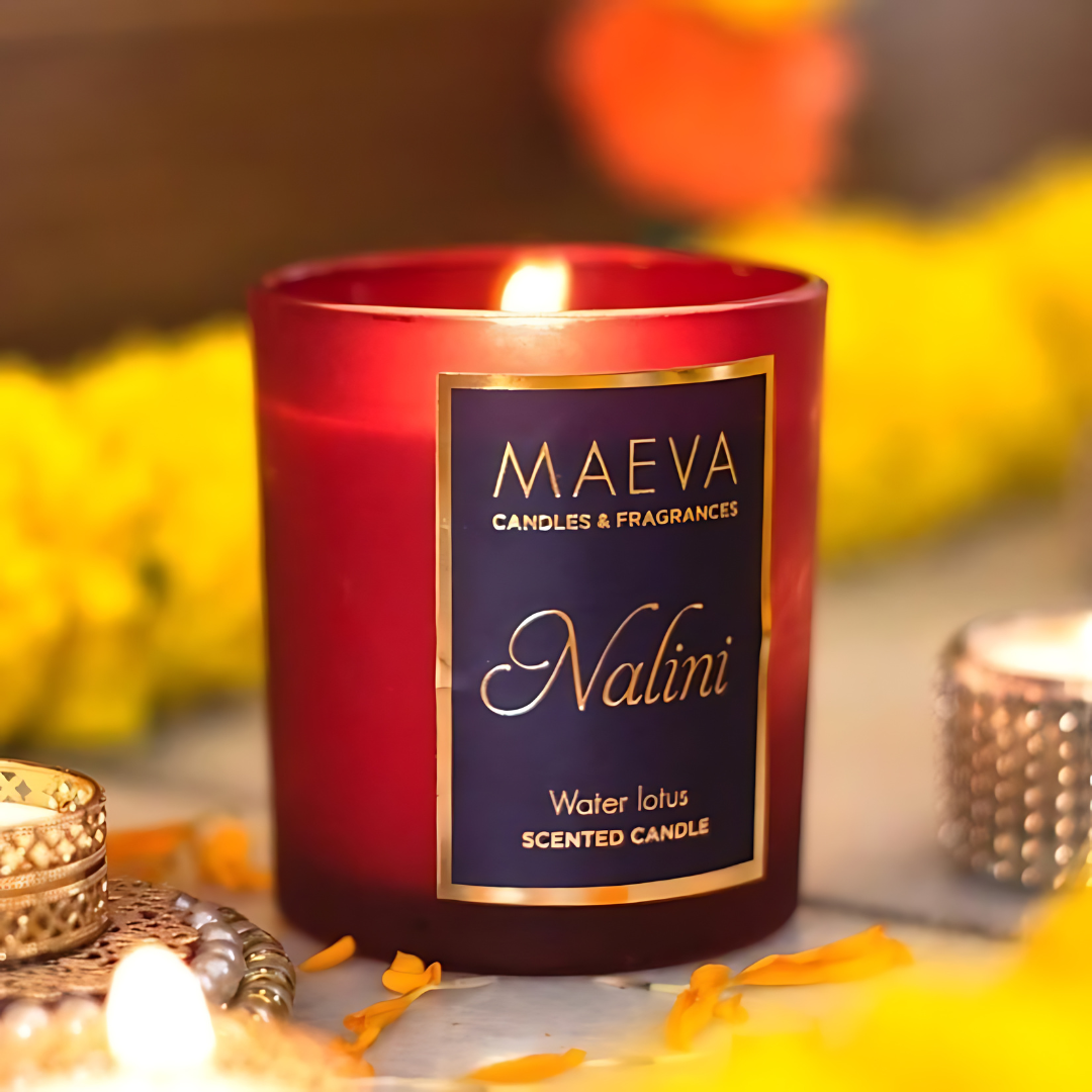 Discover Frosted Glass Candles Online | Scented Candles | The Maeva Store