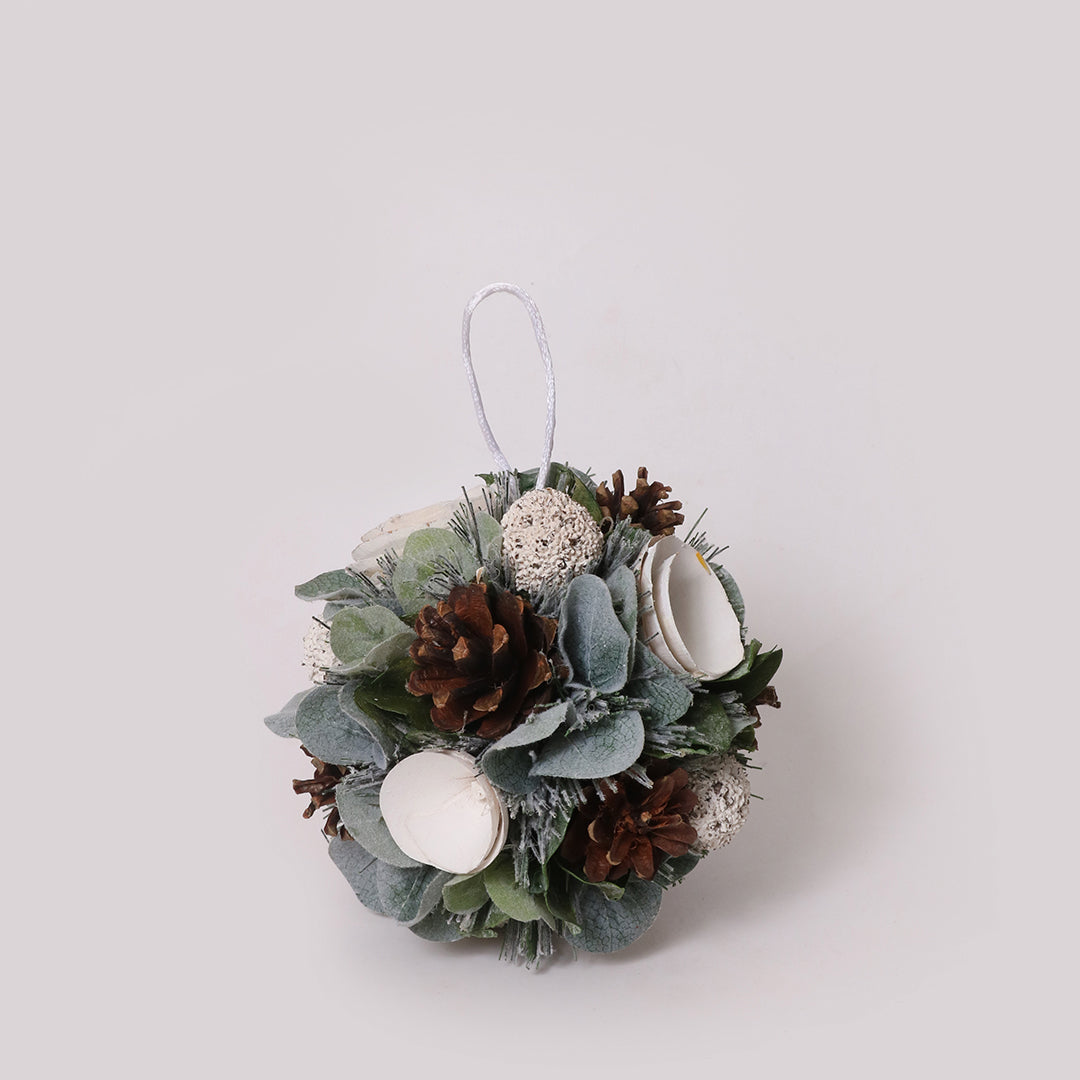 Winter Green Bauble Decor | The Maeva Store | Xmas Tree Ornaments