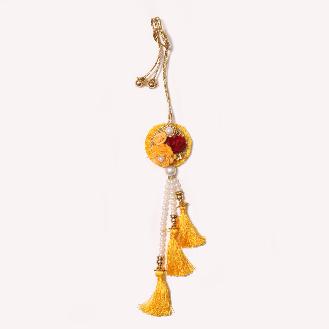 Buy Gulbahaar Gold Rakhi - Sister-In-Law Online | The Maeva Store